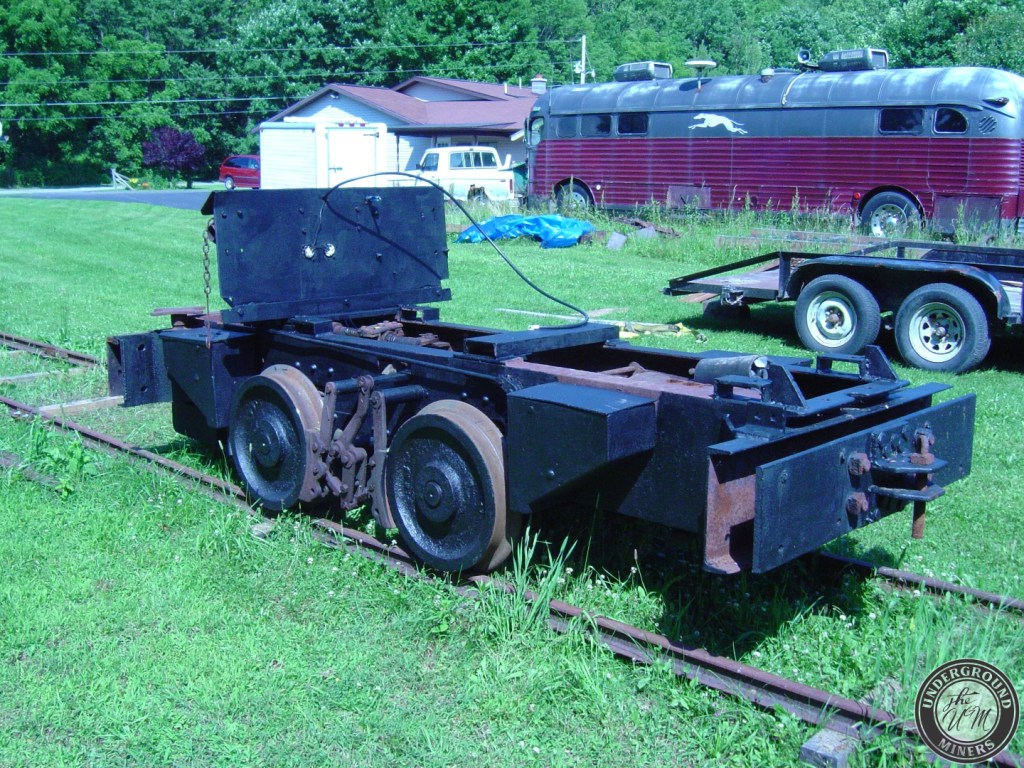 4-Ton Whitcomb Electric Storage Battery Locomotive – Underground Miners