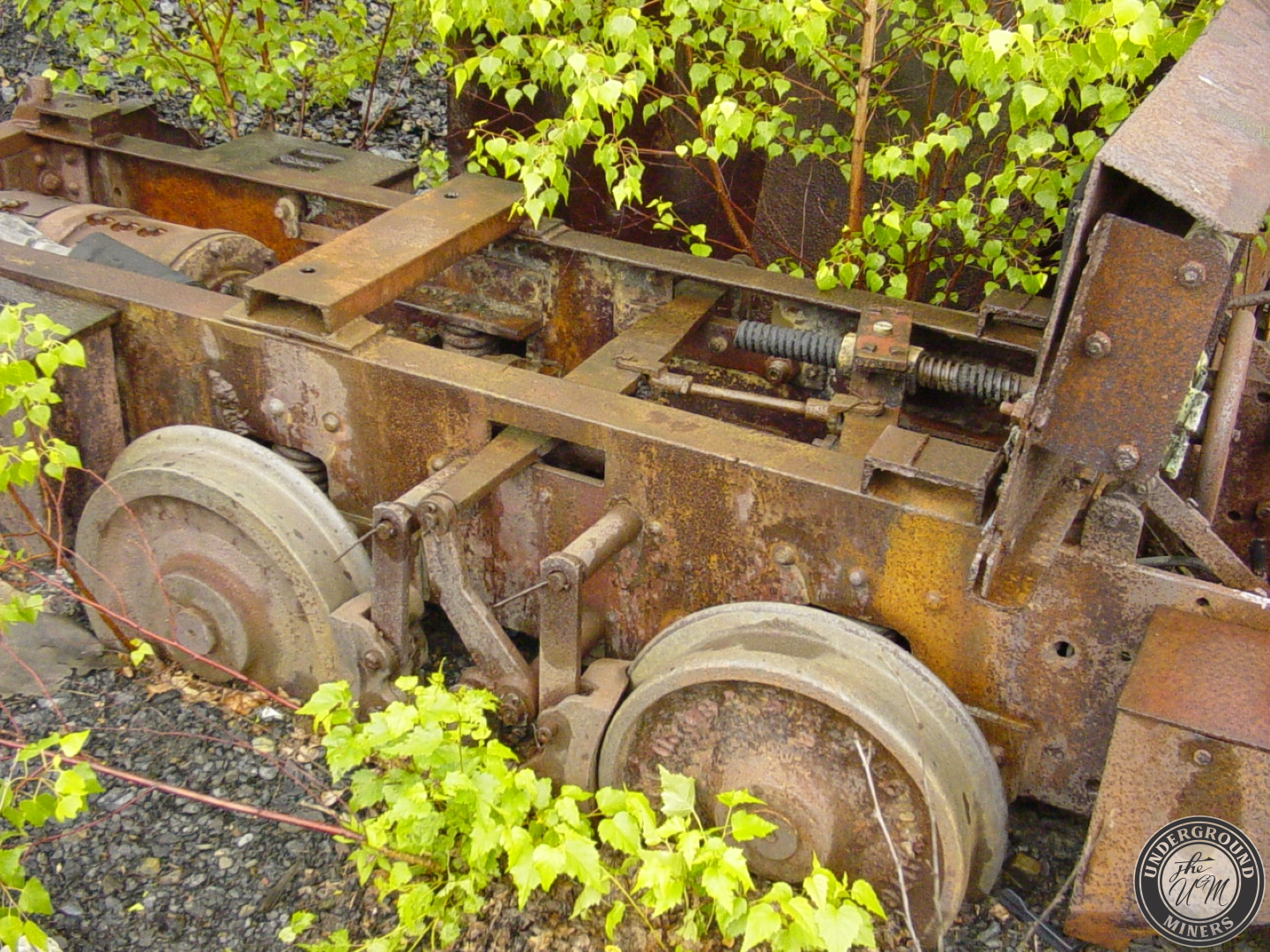 4-Ton Whitcomb Electric Storage Battery Locomotive – Underground Miners