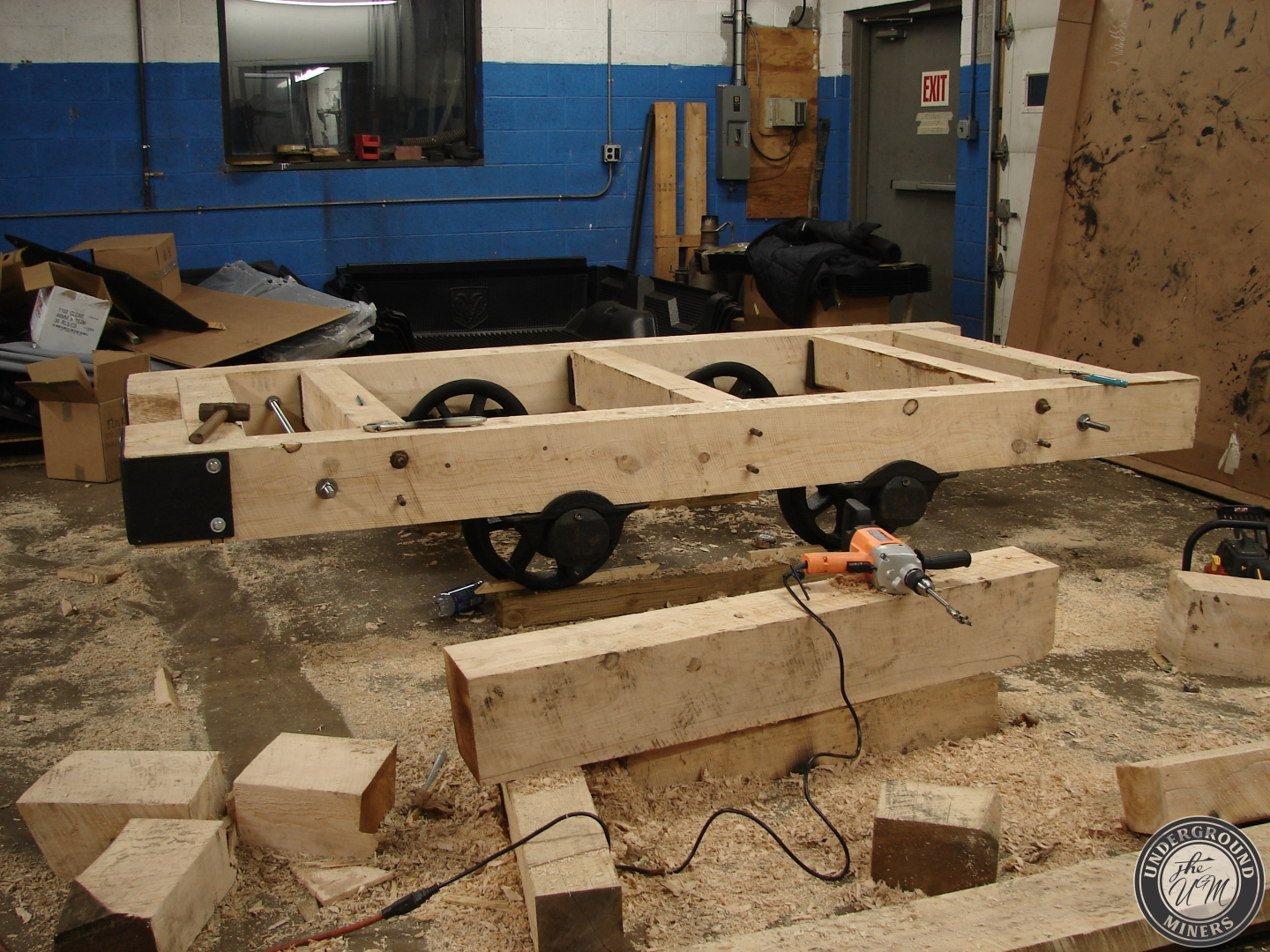 Mine Cars – Underground Miners