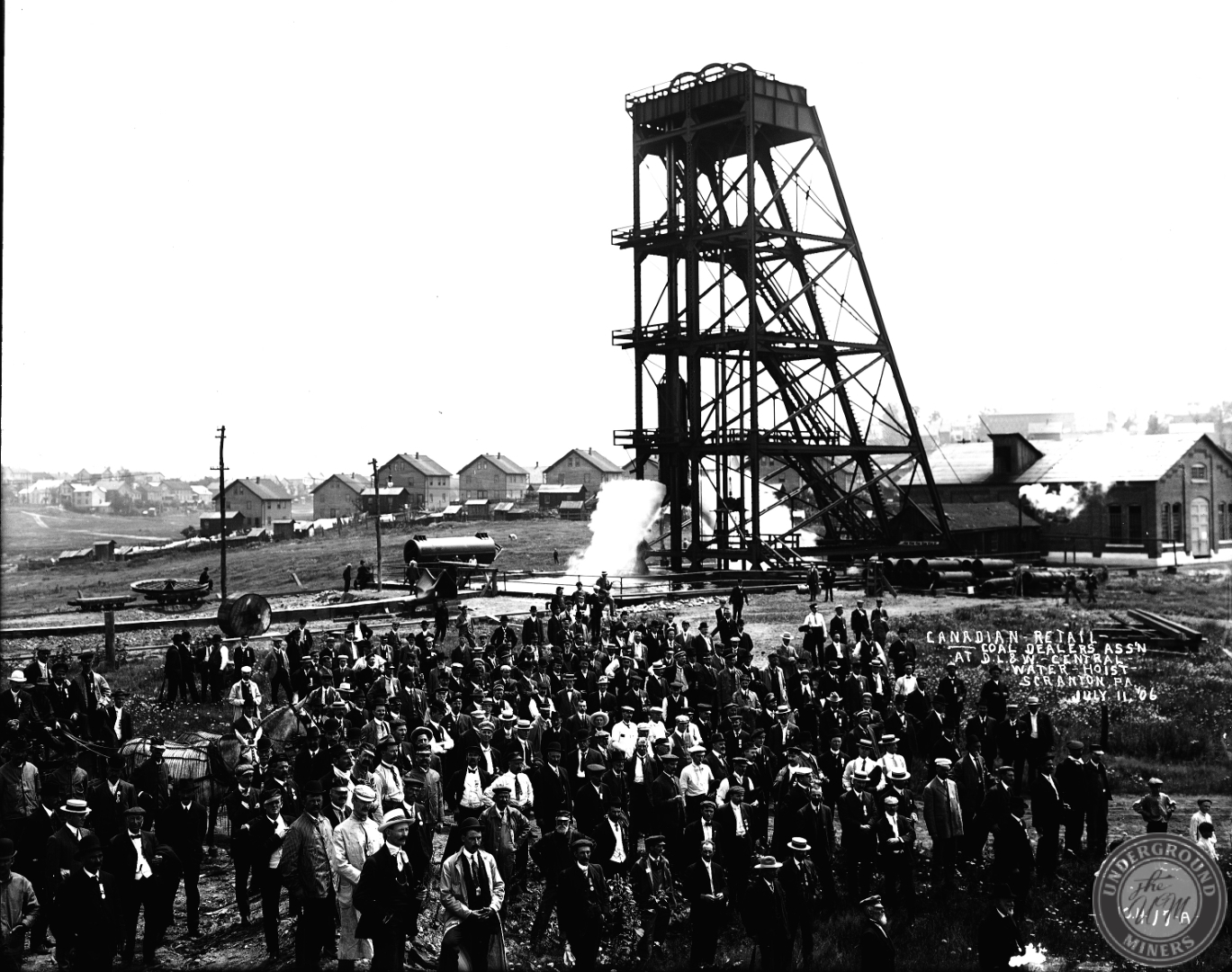 Central Water Shaft – Underground Miners
