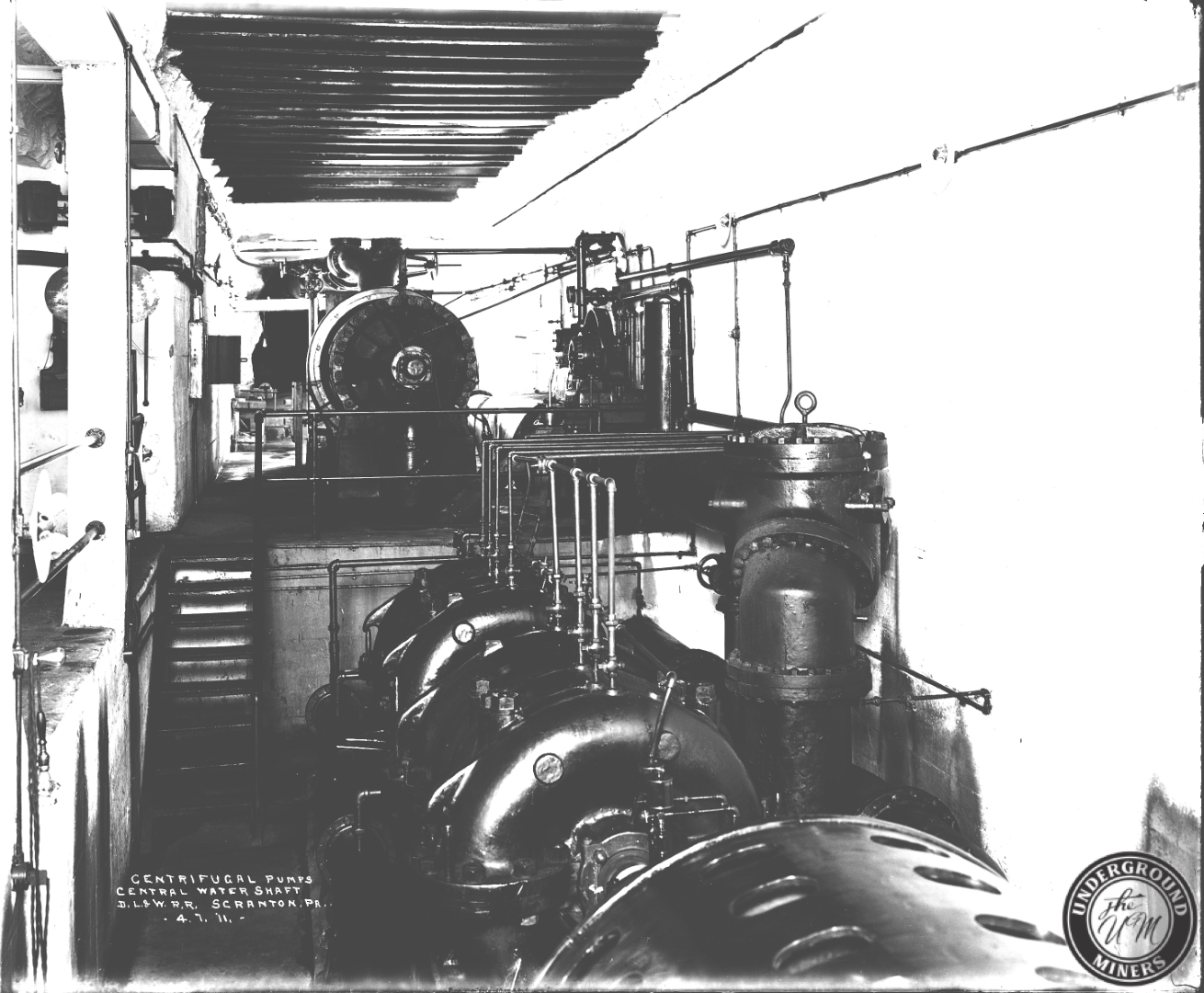 Central Water Shaft – Underground Miners