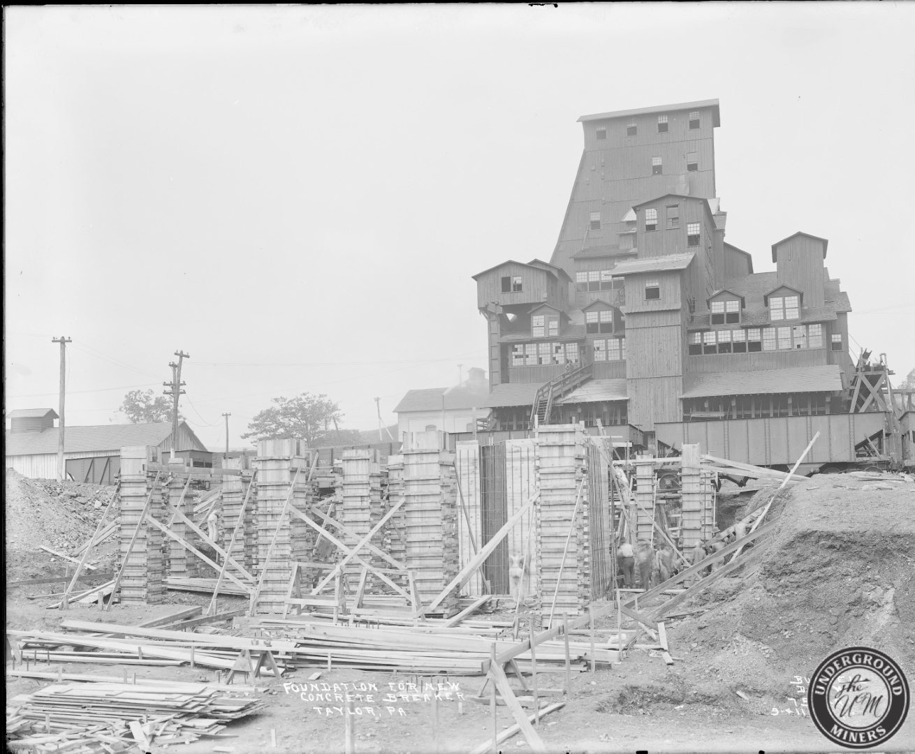 Moffat Breaker (Taylor Colliery) – Underground Miners