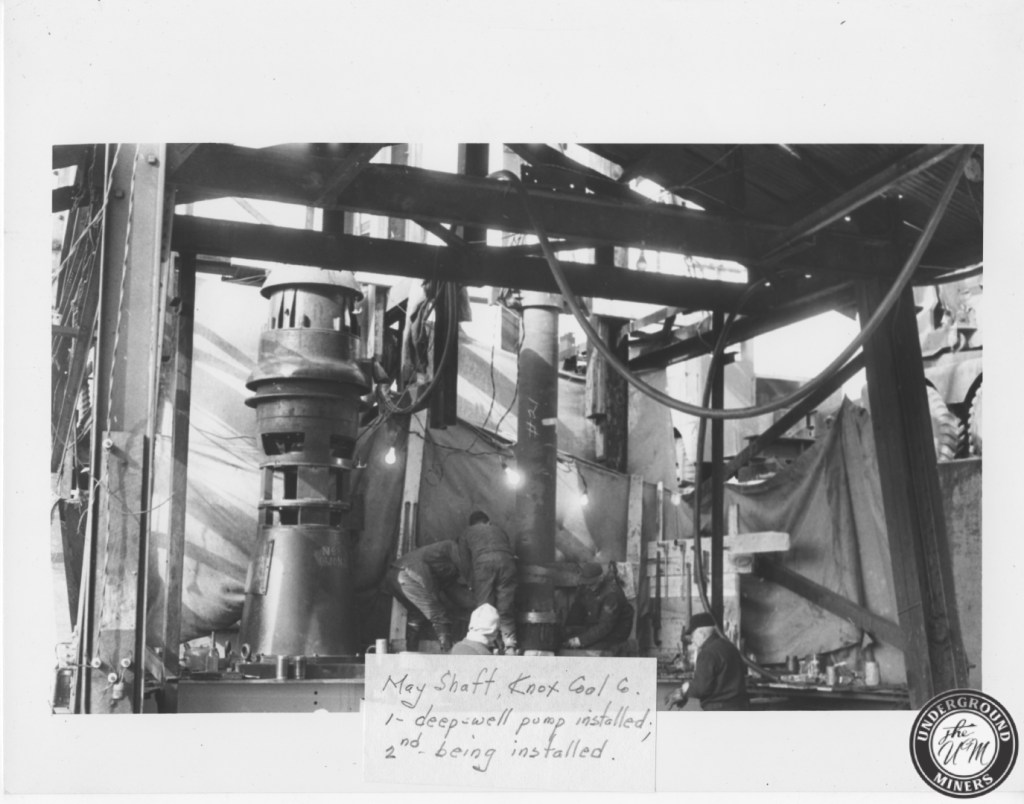 Knox Mine Disaster – Underground Miners