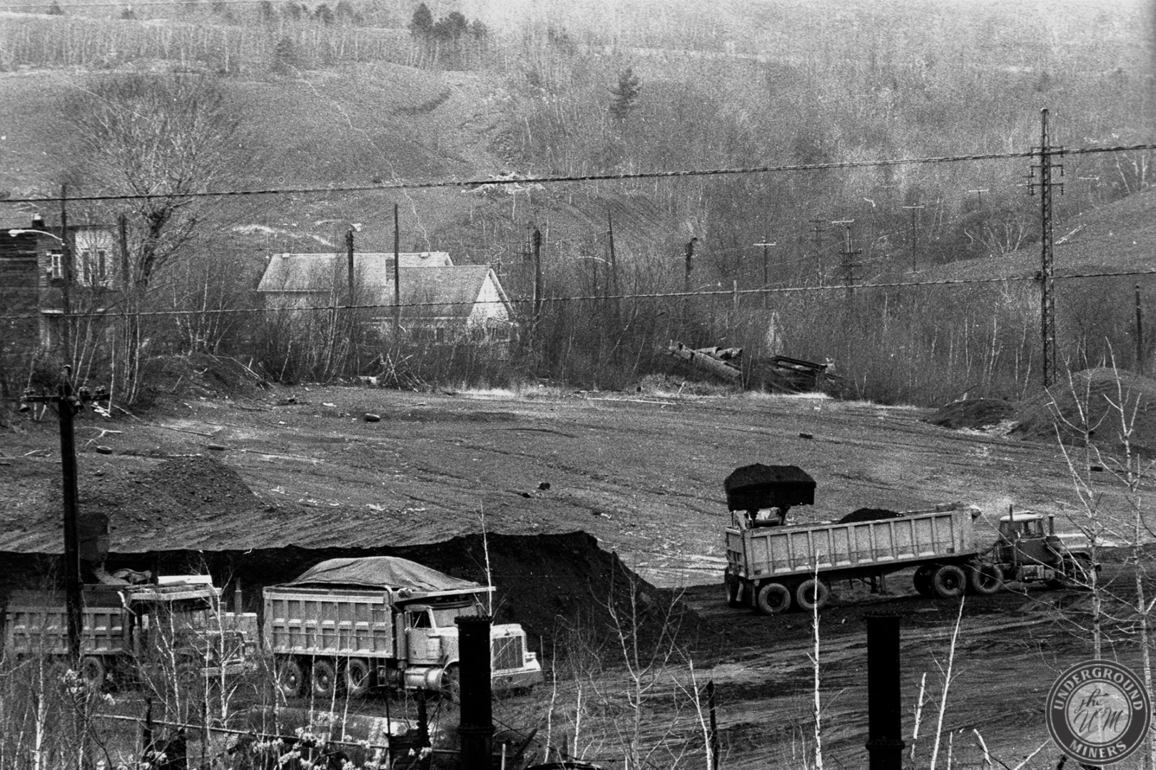 Huber Breaker – Underground Miners